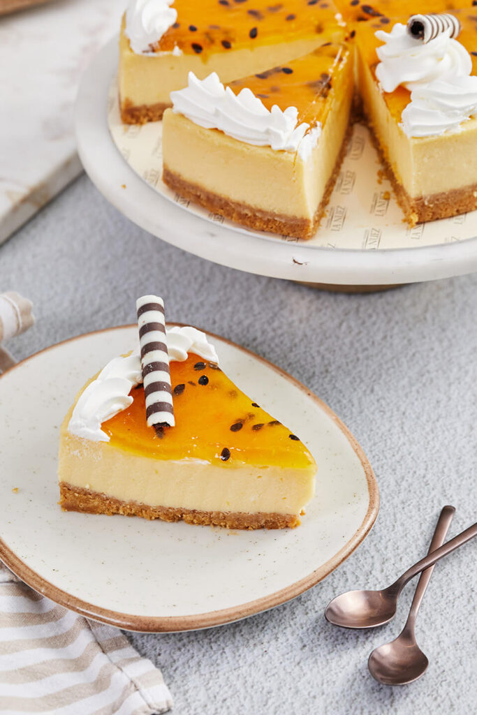 Cheesecake de Maracuyá – LA NUEZ