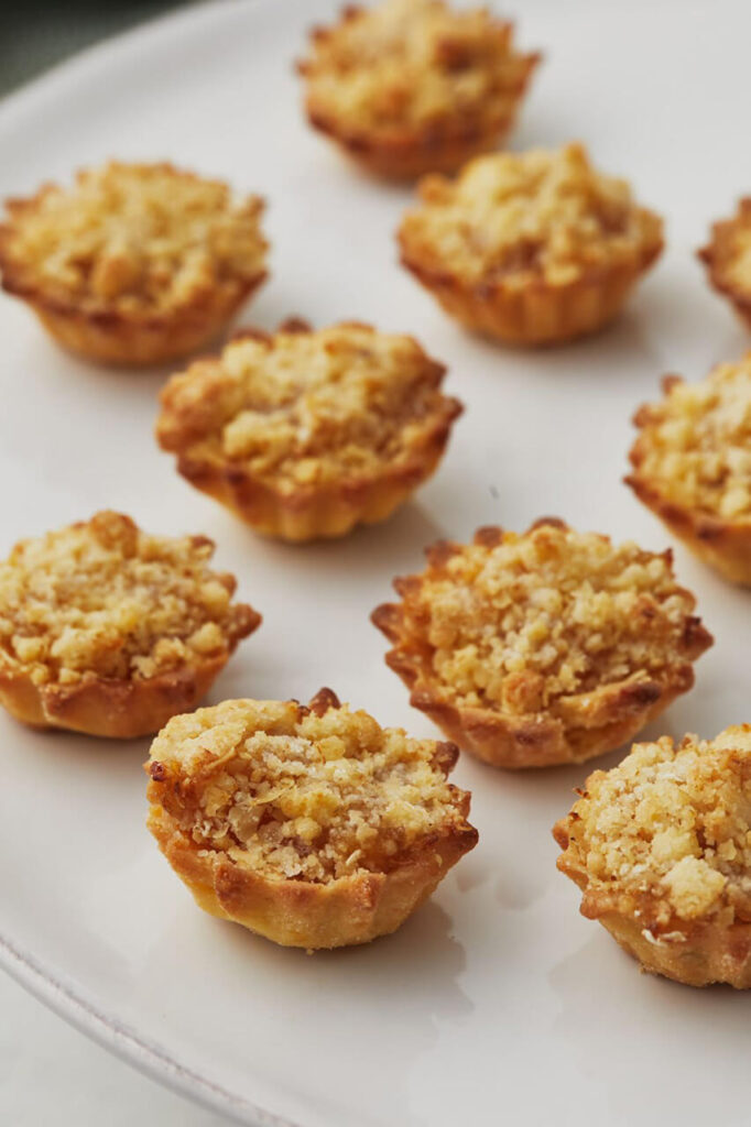 Mini crumble de manzana – LA NUEZ