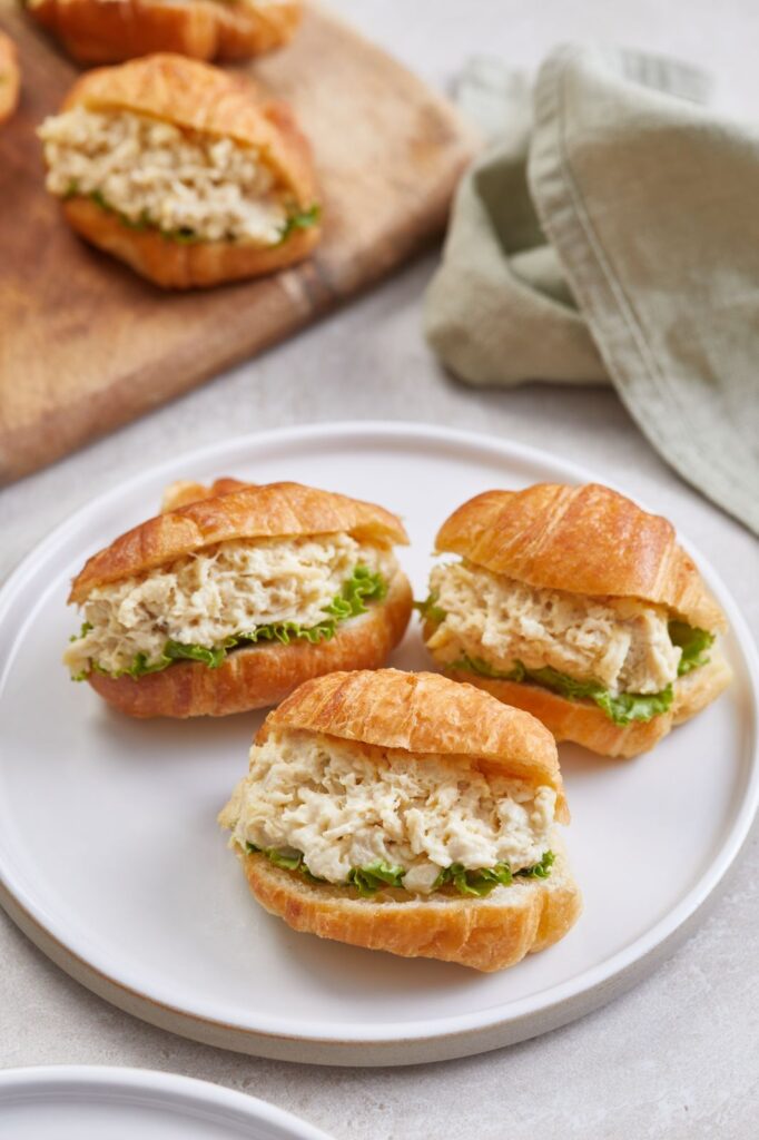 Croissant con pollo – LA NUEZ